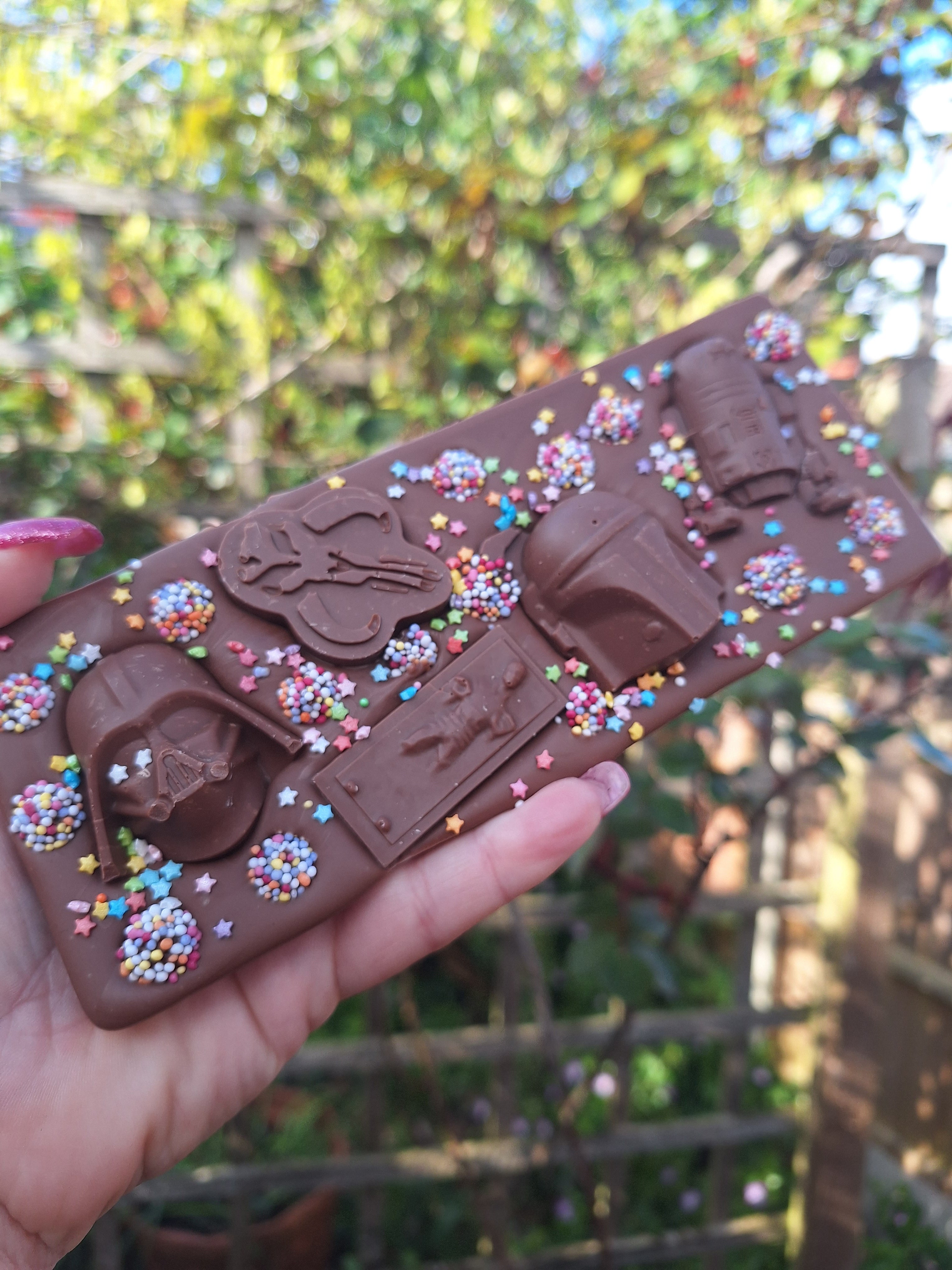 Sci-fi loaded chocolate bar – Roo Roos Chocolate Emporium